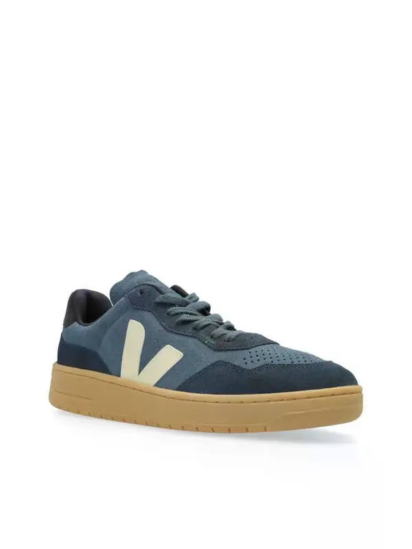 VEJA V-90 Suede Sneakers - Blue