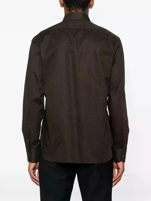 TOM FORD Polka-dot Cotton Shirt