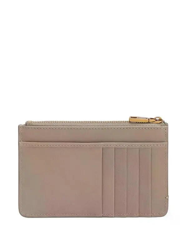 Dolce & Gabbana Leather Cardholder - Neutrals