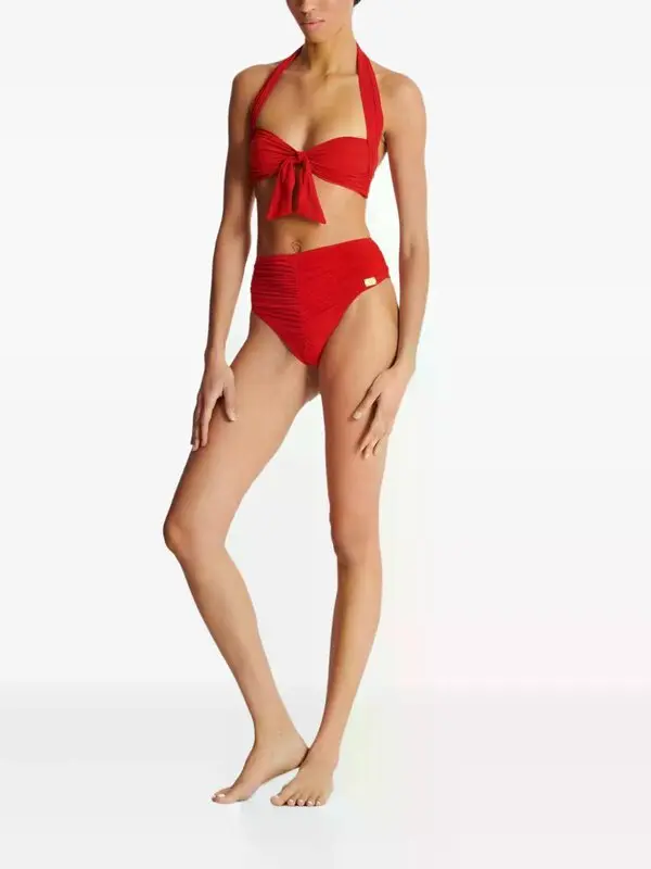 Balmain Tie-detail Bikini