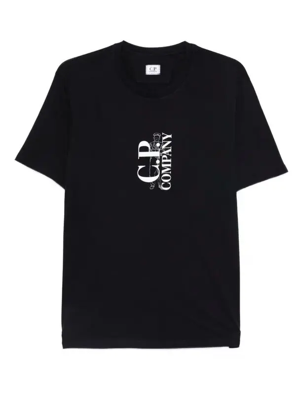 C.P. COMPANY Logo-print Cotton T-shirt