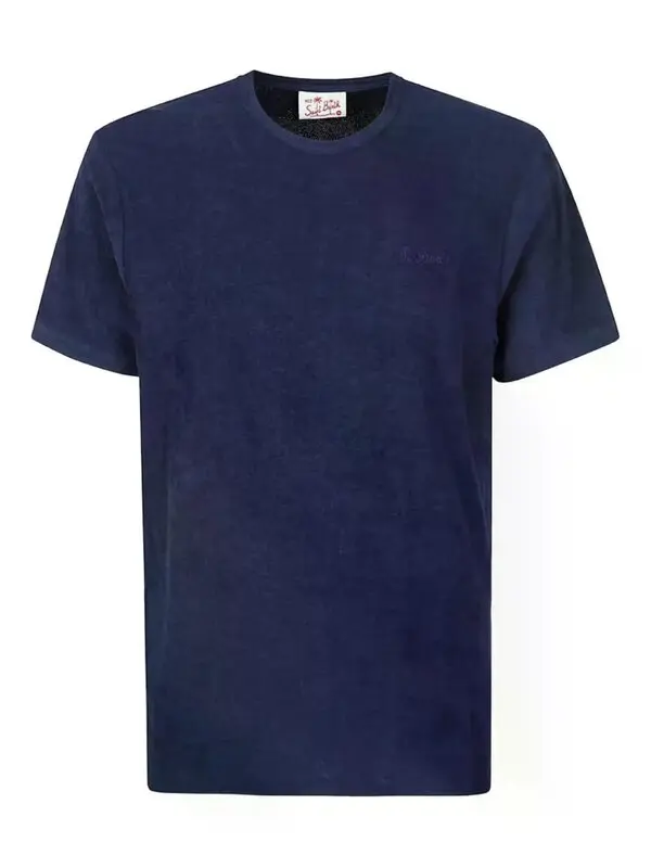 MC2 SAINT BARTH Embroidered-logo Cotton T-shirt