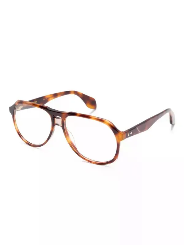 GIGI STUDIOS Revivre 43 Pilot Frame Glasses - Brown