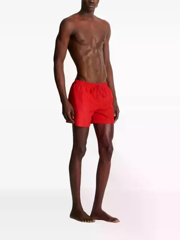 Balmain Logo-embroidered Swim Shorts