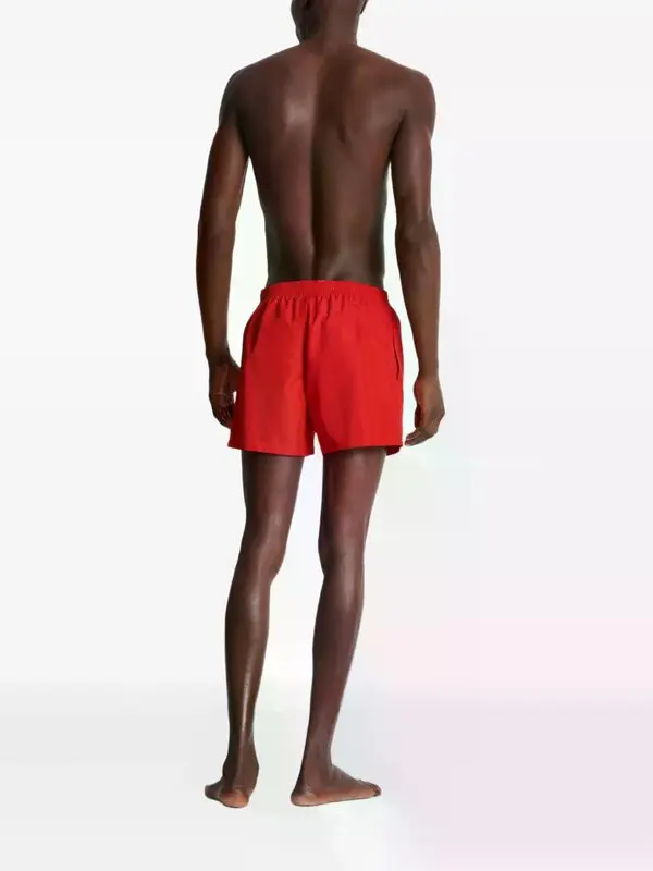 Balmain Logo-embroidered Swim Shorts