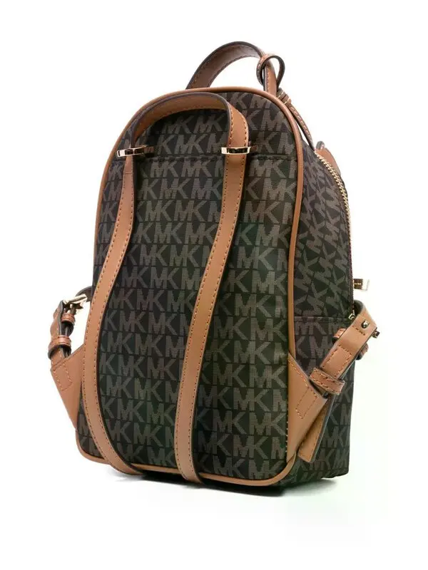 Michael Kors Monogram Logo Backpack