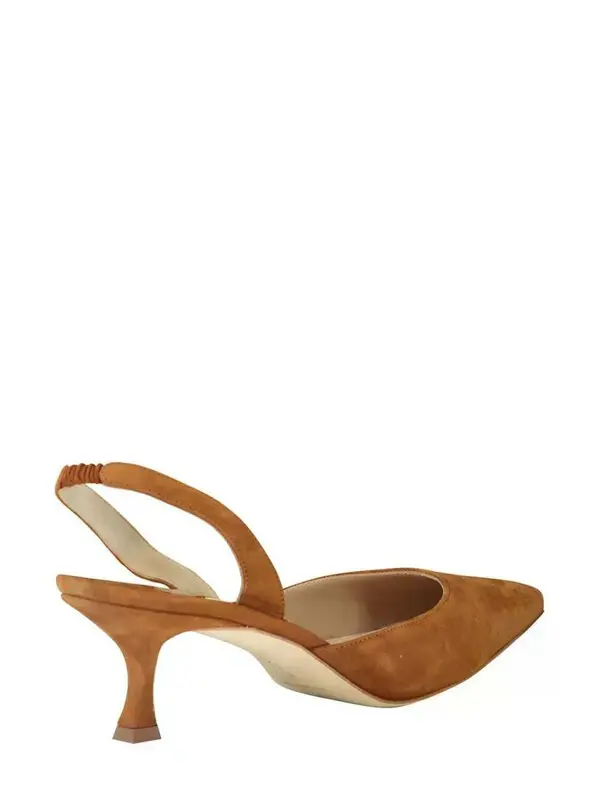 Manolo Blahnik 50mm Carolyne Pumps - Brown