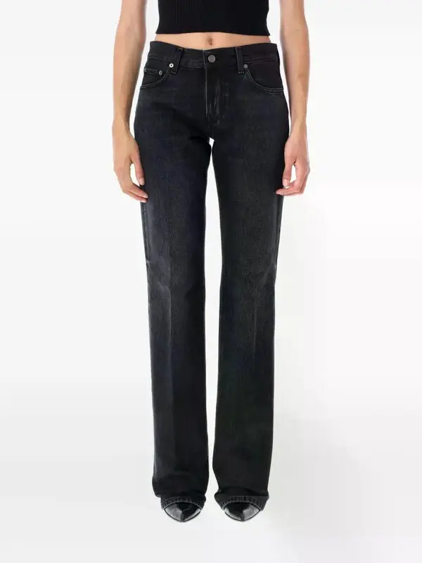HAIKURE Carly Mid-rise Straight Jeans