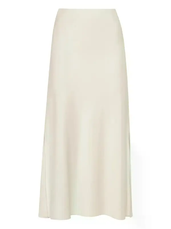 Brunello Cucinelli Midi Skirt With Side Slits