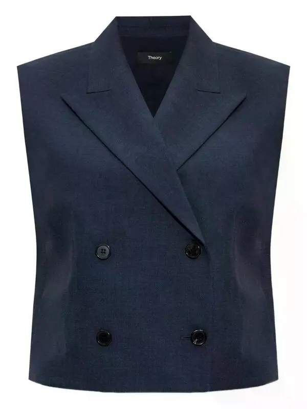 Theory Double-breasted Gilet