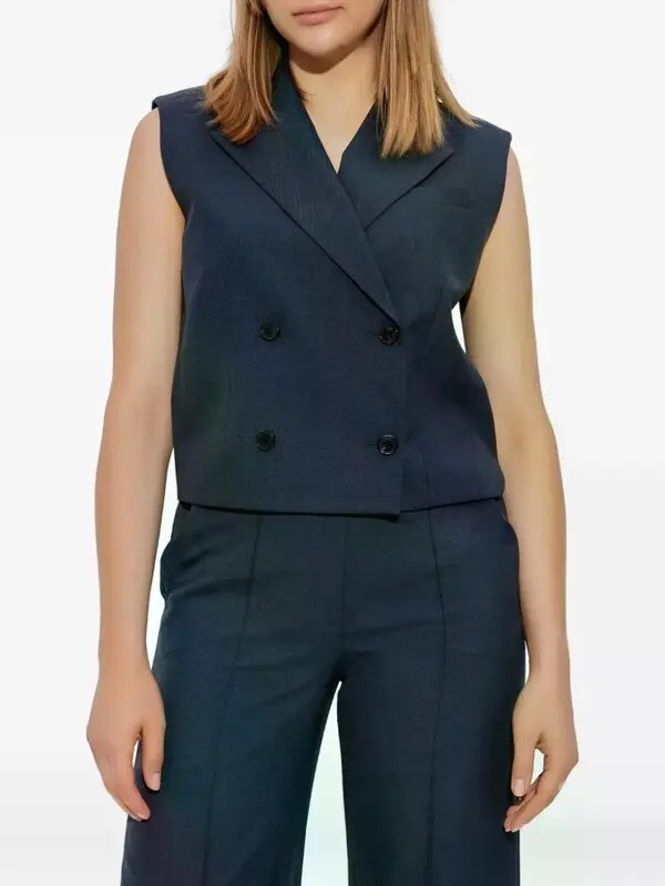Theory Double-breasted Gilet