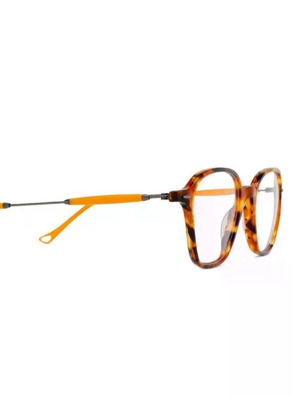 EYEPETIZER Quatorze Tortoiseshell Square-frame Glasses - Brown
