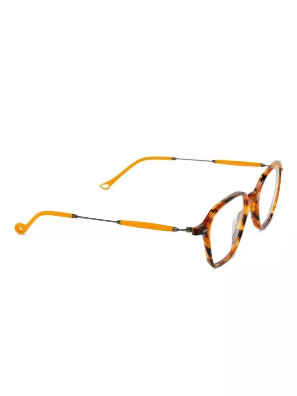 EYEPETIZER Quatorze Tortoiseshell Square-frame Glasses - Brown