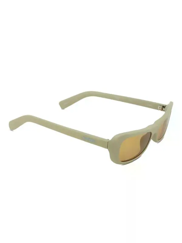 Jacquemus Rectangle-frame Sunglasses - Green