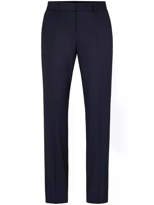 BOSS Pressed-crease Tailored Trousers