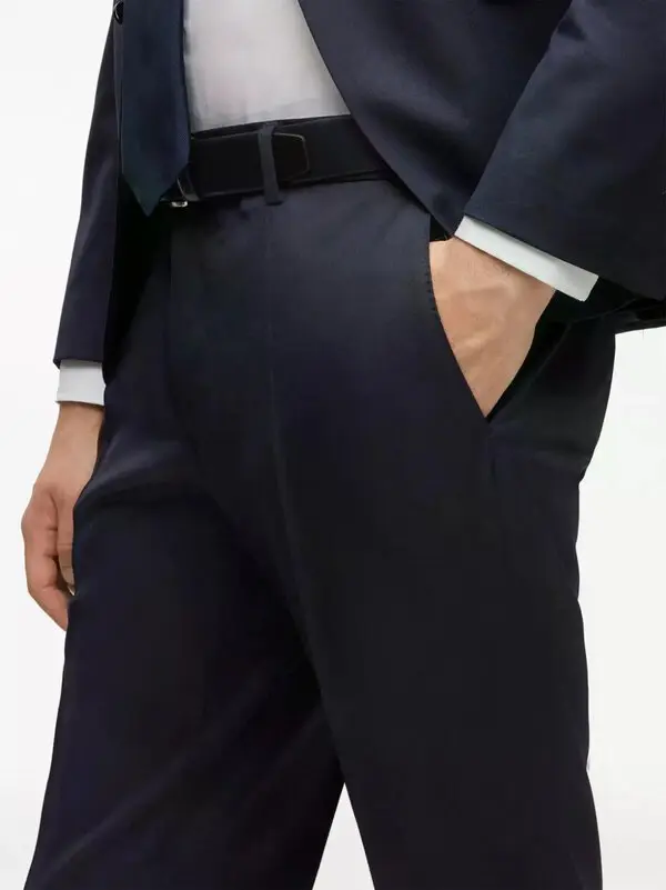 BOSS Pressed-crease Tailored Trousers
