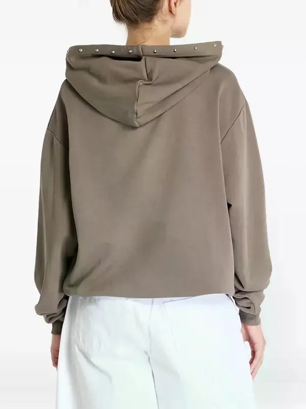DIME Cursive Studded Hoodie
