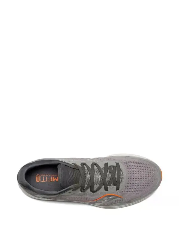 Saucony Freedom 4 Alloy/vizi Orange Sneakers - Grey