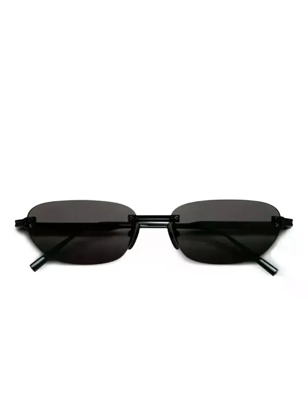 Chimi Rimless Oval Sunglasses