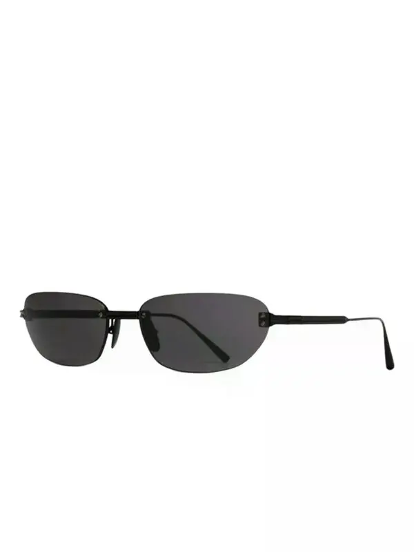 Chimi Rimless Oval Sunglasses