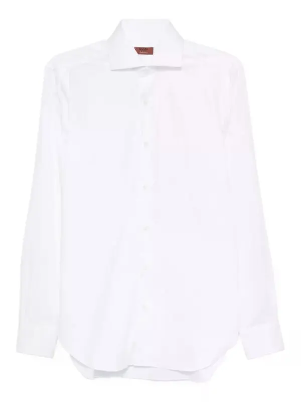 BARBA NAPOLI Long-sleeve Cotton Shirt