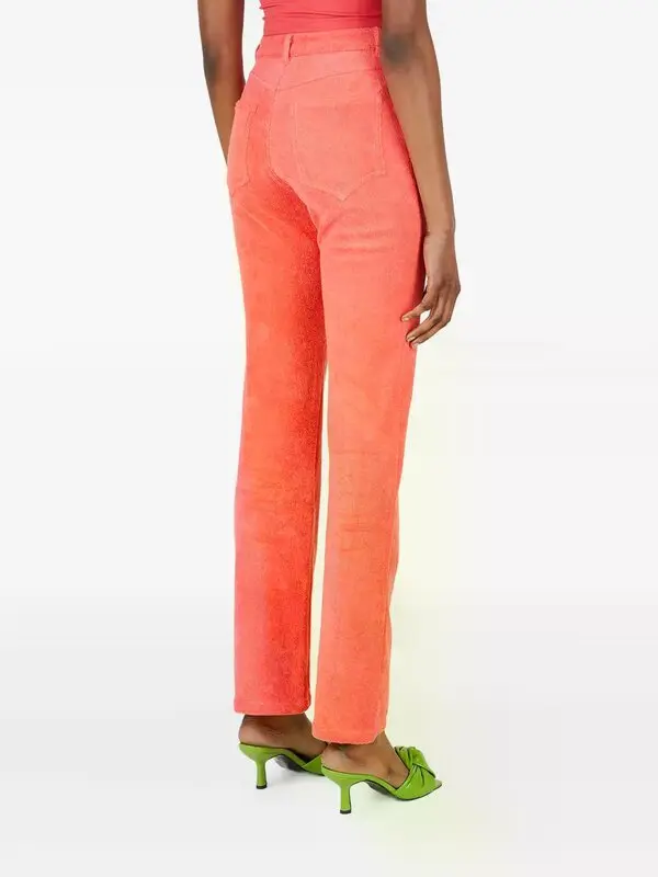 MAISIE WILEN Terry Mockumentary Jeans - Red