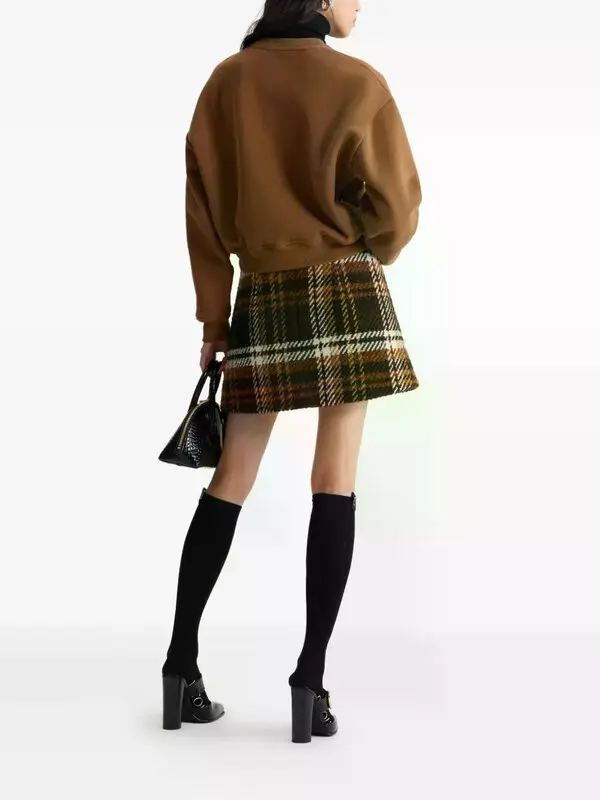 PATOU Wool Mini Skirt