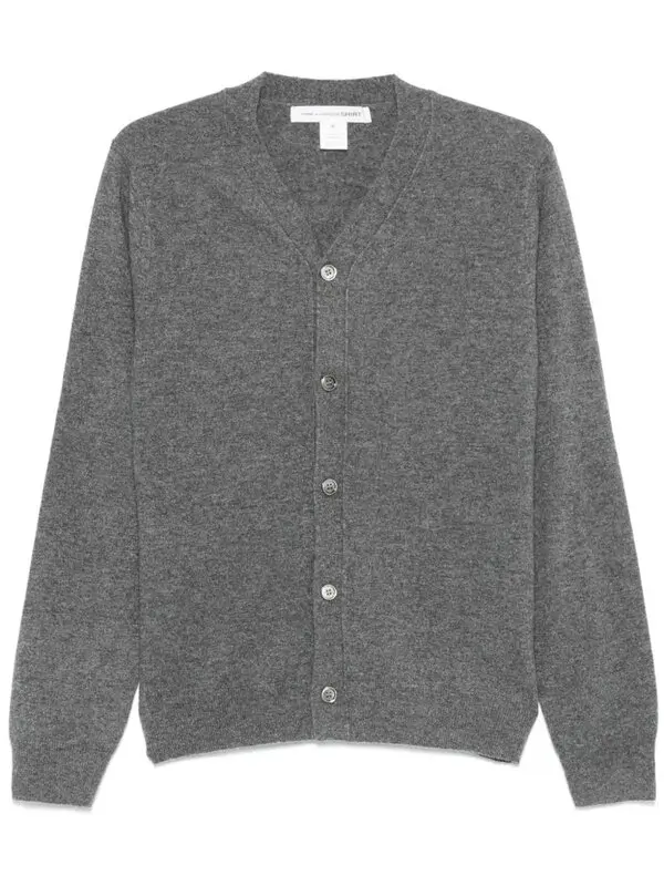 Comme Des Garçons V-neck Cardigan