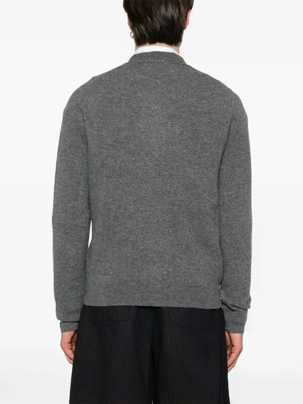 Comme Des Garçons V-neck Cardigan
