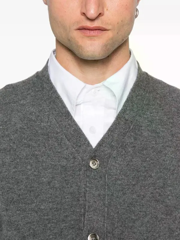Comme Des Garçons V-neck Cardigan