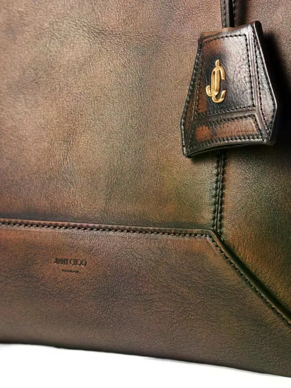 JIMMY CHOO Diamond Medium Leather Tote Bag