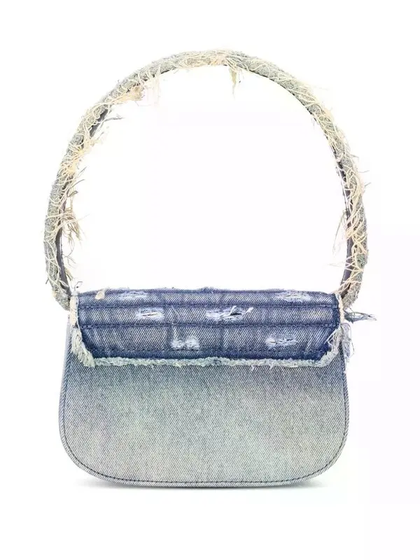 DIESEL® 1dr Crystal-embellished Denim Shoulder Bag