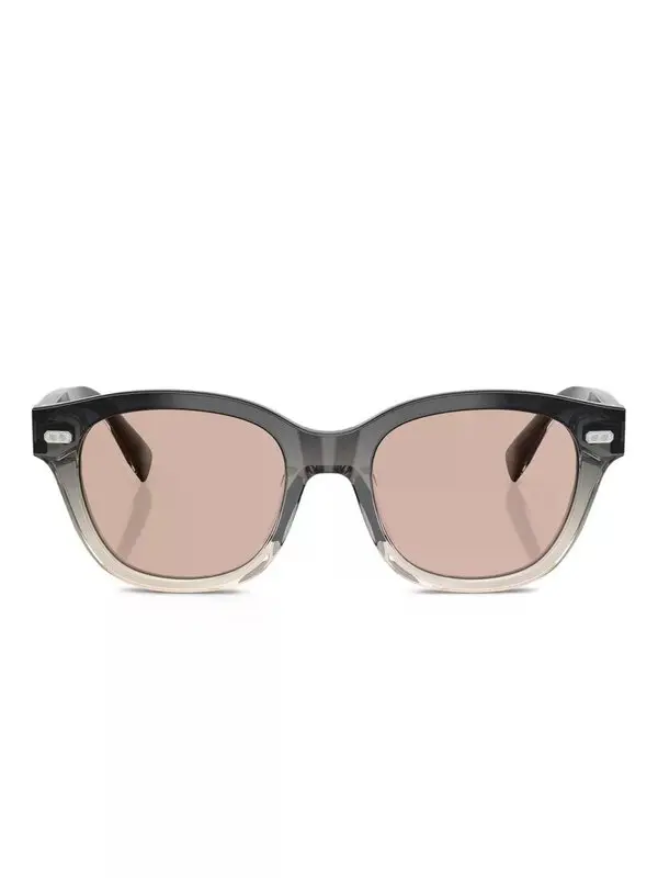 Brunello Cucinelli Square-frame Sunglasses - Grey