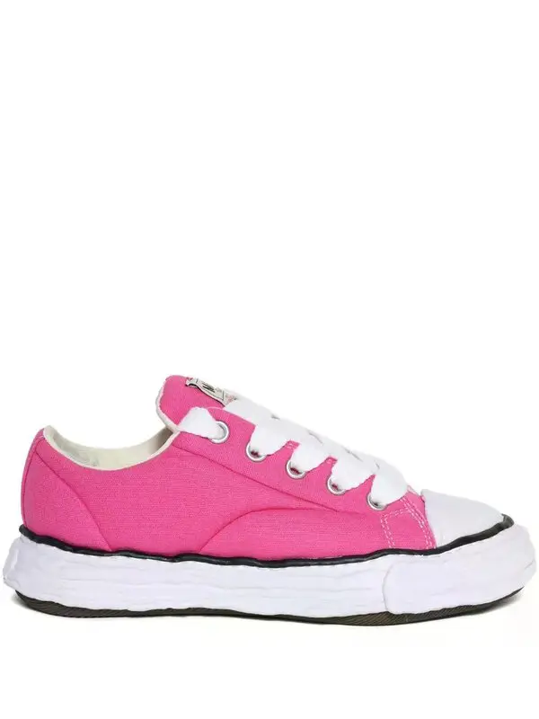 Mihara Yasuhiro Peterson Canvas Lace-up Sneakers - Pink