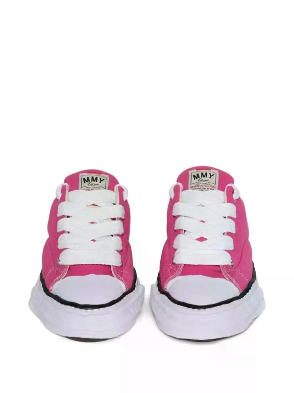 Mihara Yasuhiro Peterson Canvas Lace-up Sneakers - Pink
