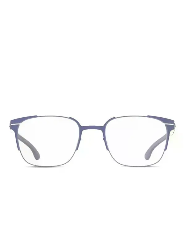 IC! BERLIN Alfie Rectangle-frame Glasses - Blue
