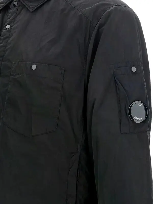 C.P. COMPANY Button-fastening Pocket Overshirt - Black