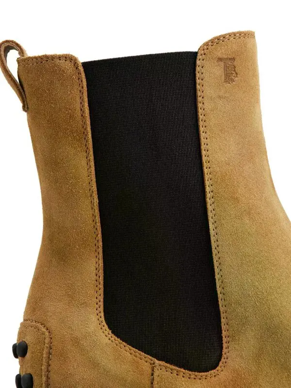 TOD'S Suede Chelsea Boots - Brown