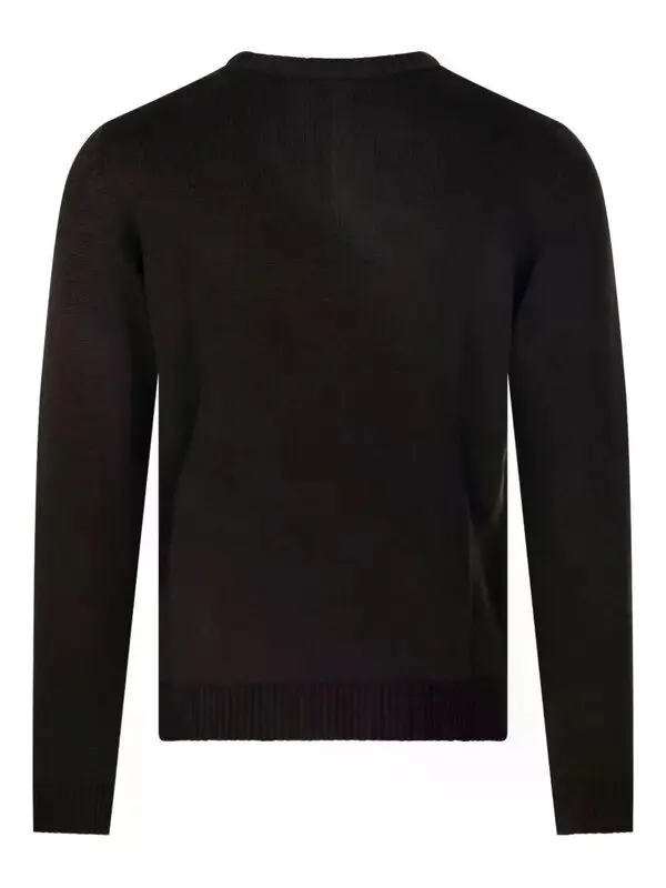 ROBERTO COLLINA Round-neck Sweater - Brown