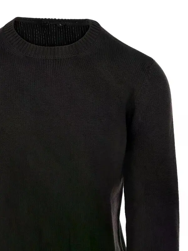 ROBERTO COLLINA Round-neck Sweater - Brown