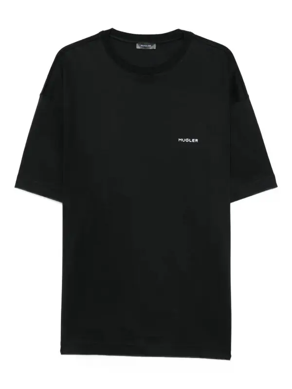 MUGLER Logo Cotton T-shirt