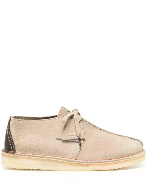 Clarks Desert Trek Suede Shoes - Brown
