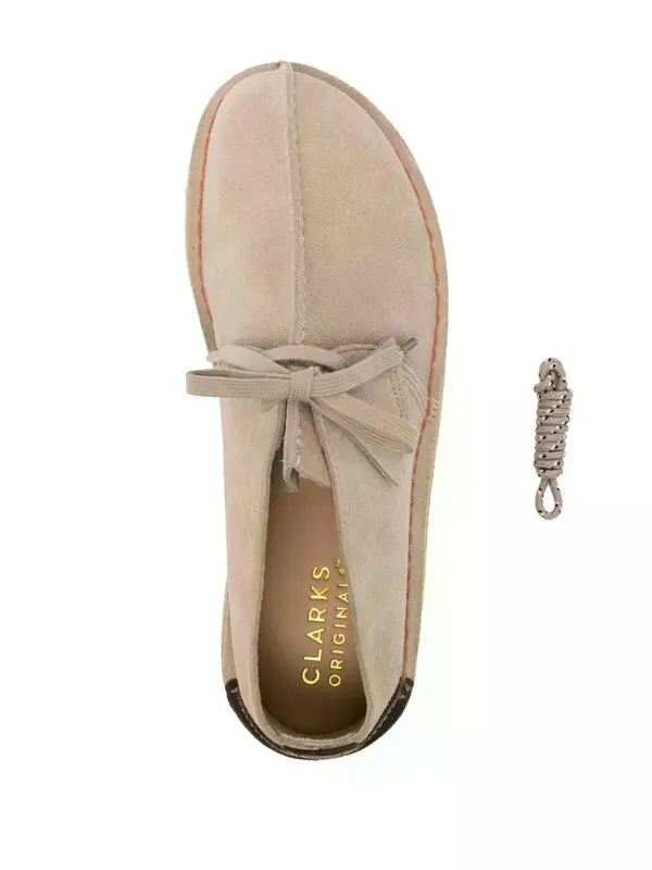 Clarks Desert Trek Suede Shoes - Brown