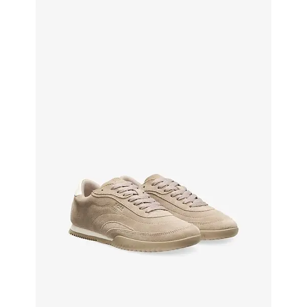 BOSS Logo Suede Low-top Trainers