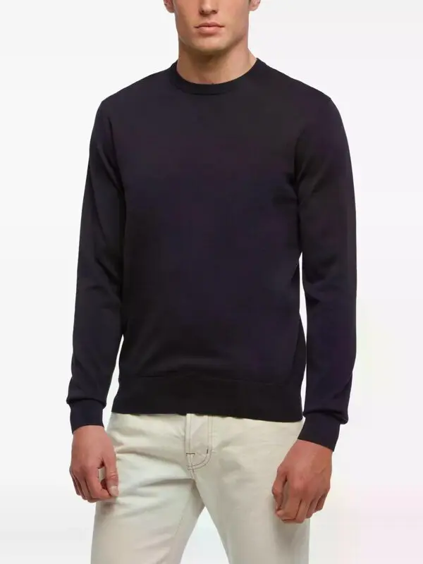 Brooks Brothers Crew-neck Merino Wool Sweater