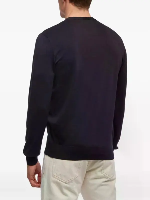 Brooks Brothers Crew-neck Merino Wool Sweater