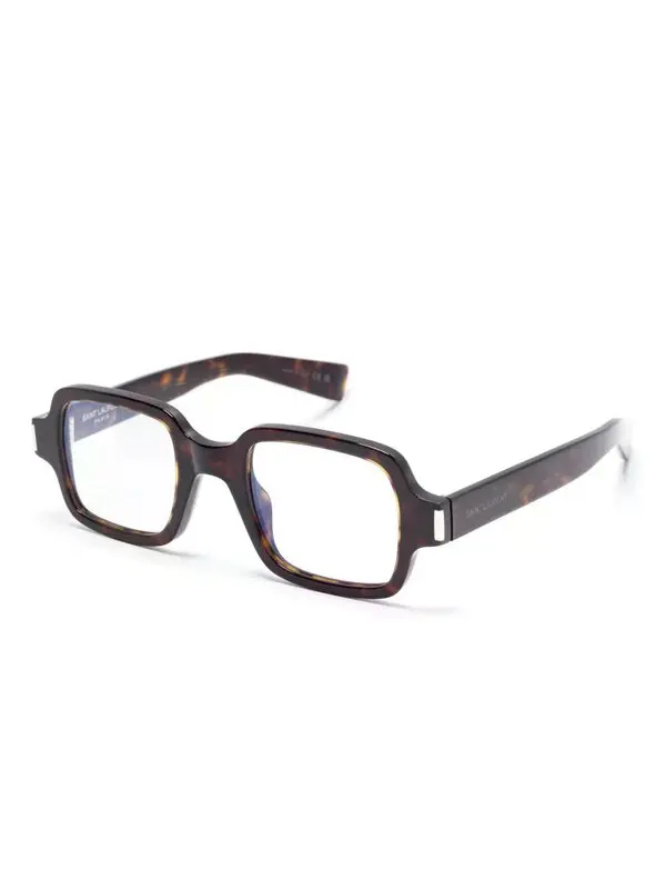 Saint Laurent Tortoiseshell-effect Blue-light Filtering Glasses