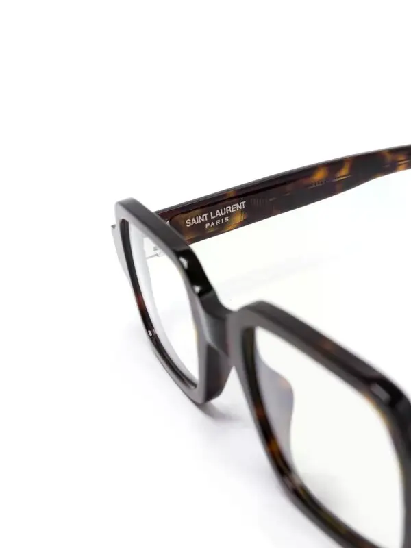Saint Laurent Tortoiseshell-effect Blue-light Filtering Glasses