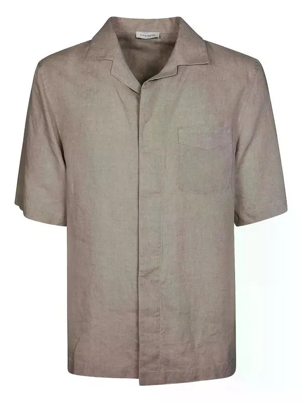 PAOLO PECORA Short-sleeve Pocket Shirt