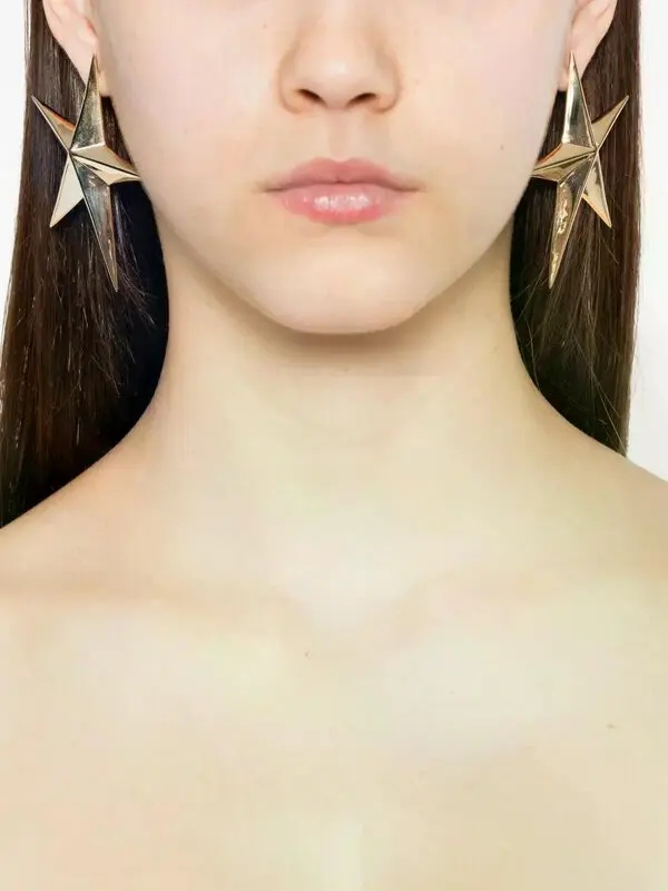 MUGLER Star-shaped Earrings